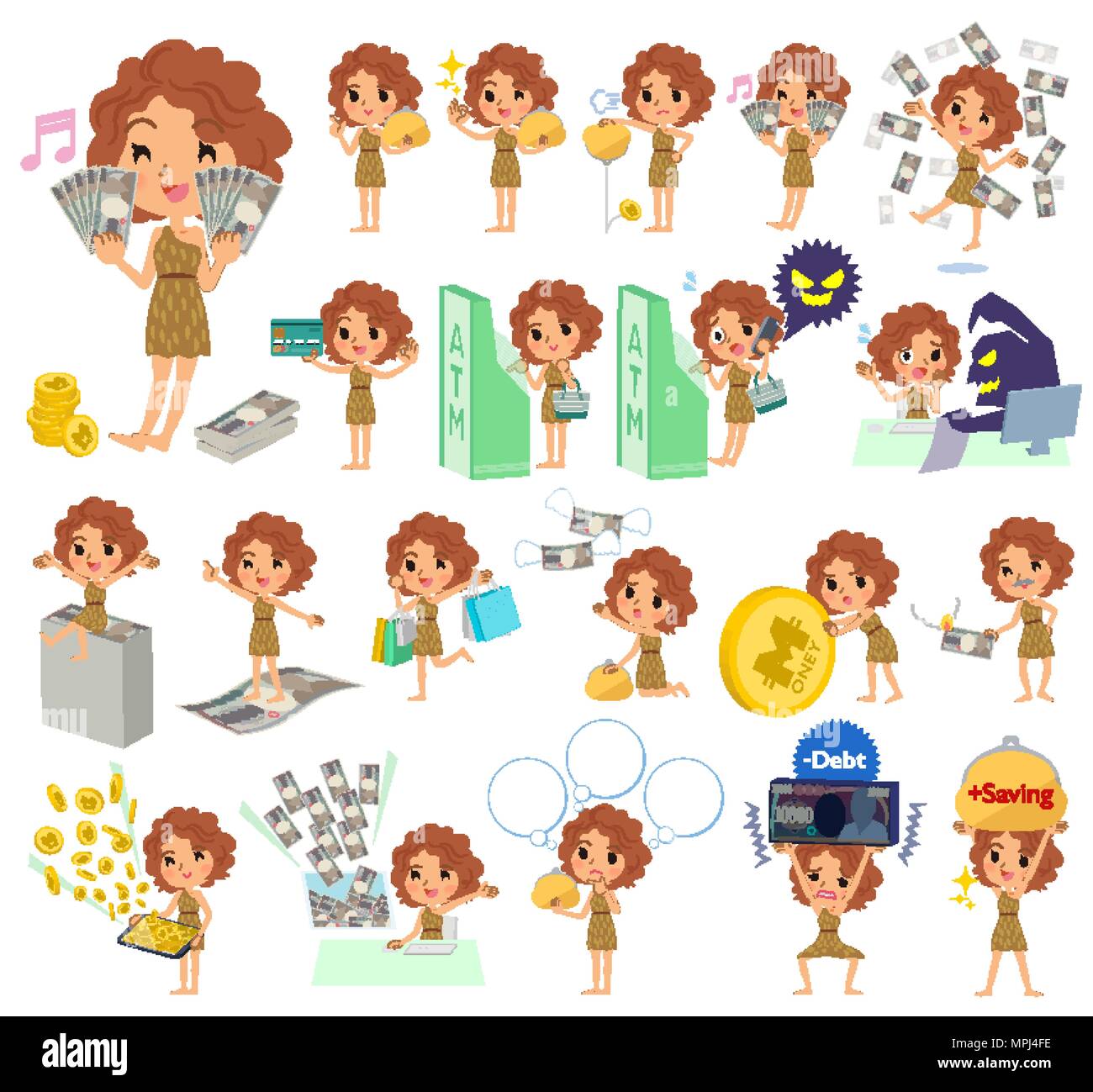 Primitive machine Stock Vector Images - Alamy