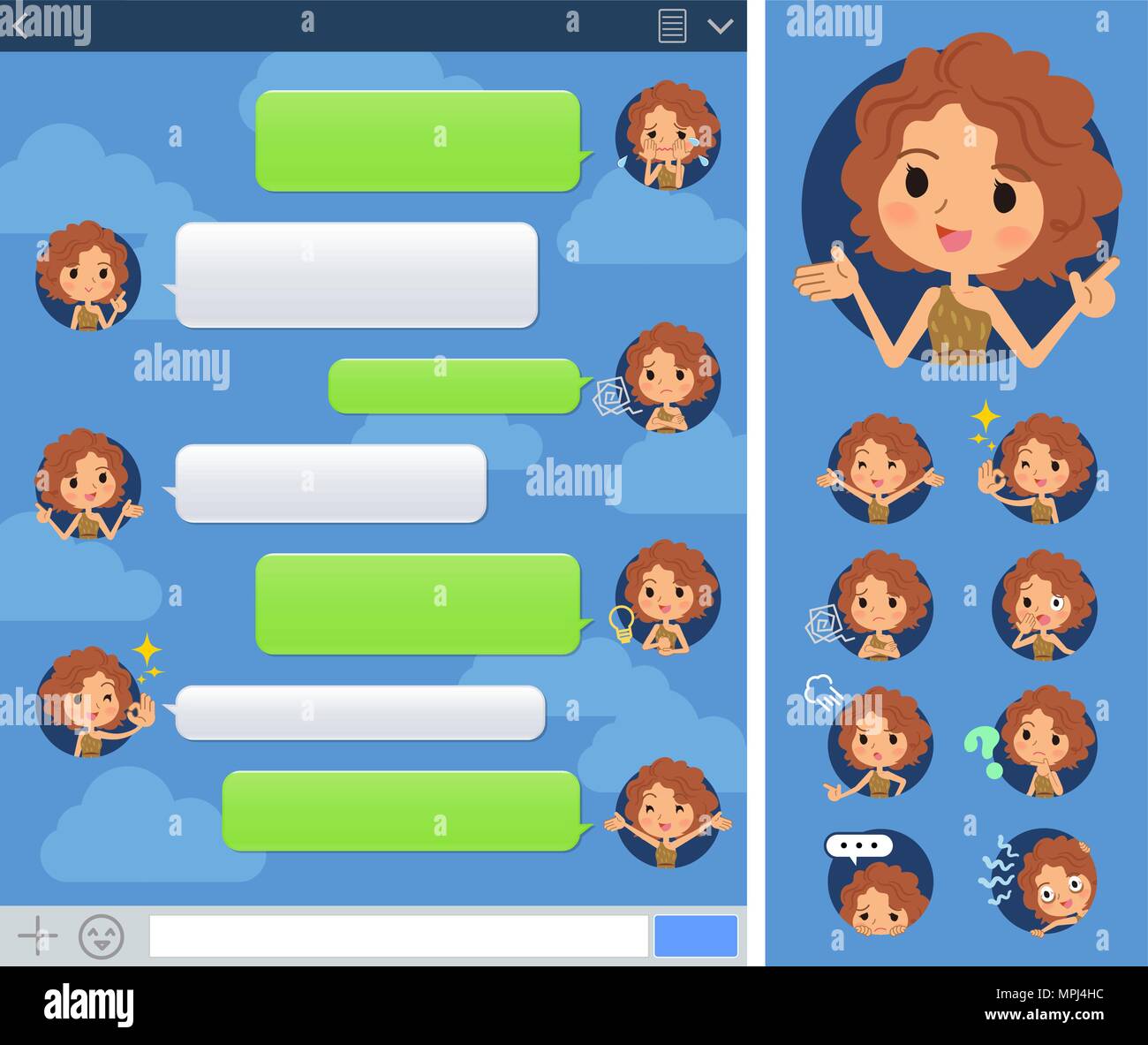 Evolution of women Stock Vector Images - Alamy