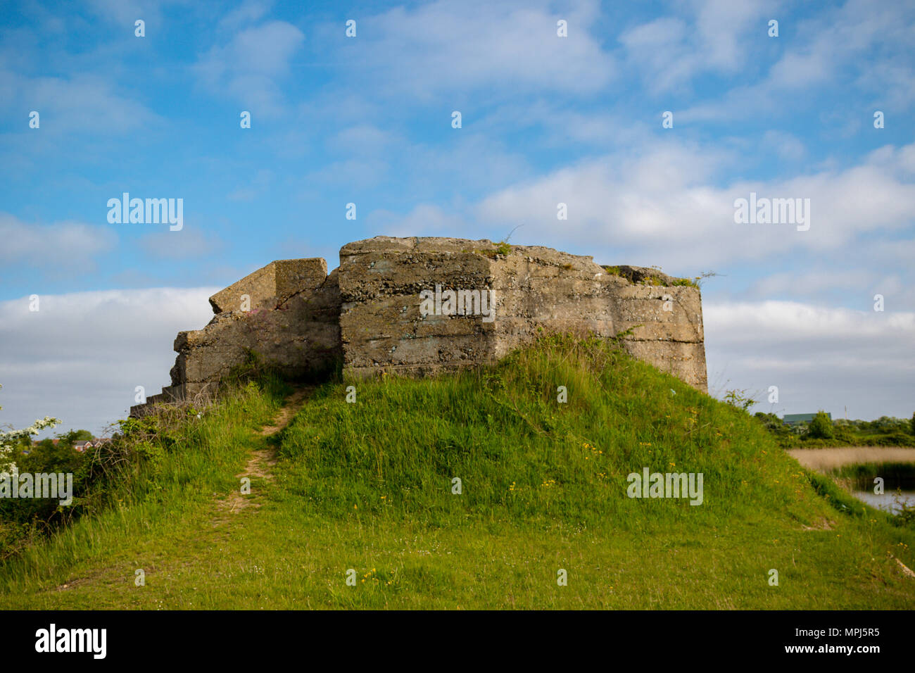 Coastal defences on the Isle of Grain, Kent United Kingdom from World ...