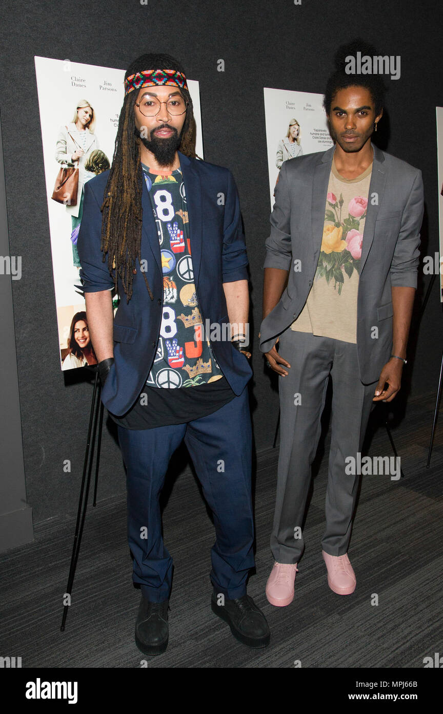 Ty Hunter and Sean Frazier attends A Kid Like Jake premiere at The ...