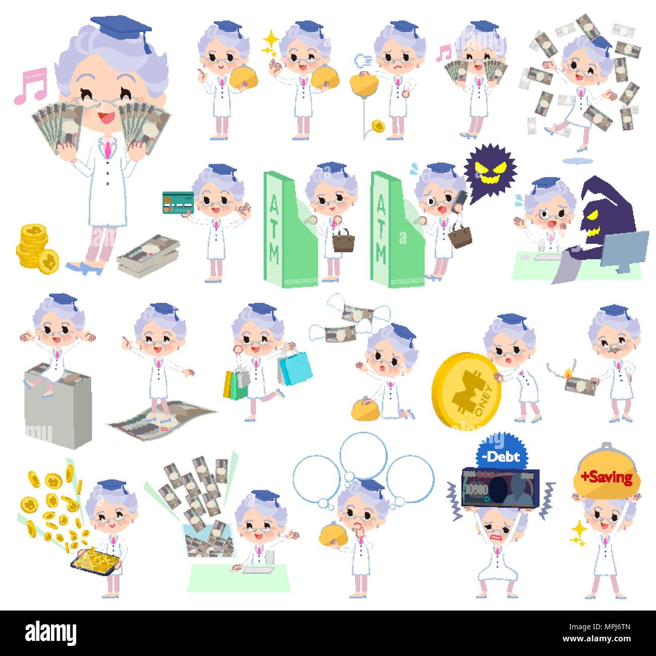 Doctor bills Stock Vector Images - Alamy