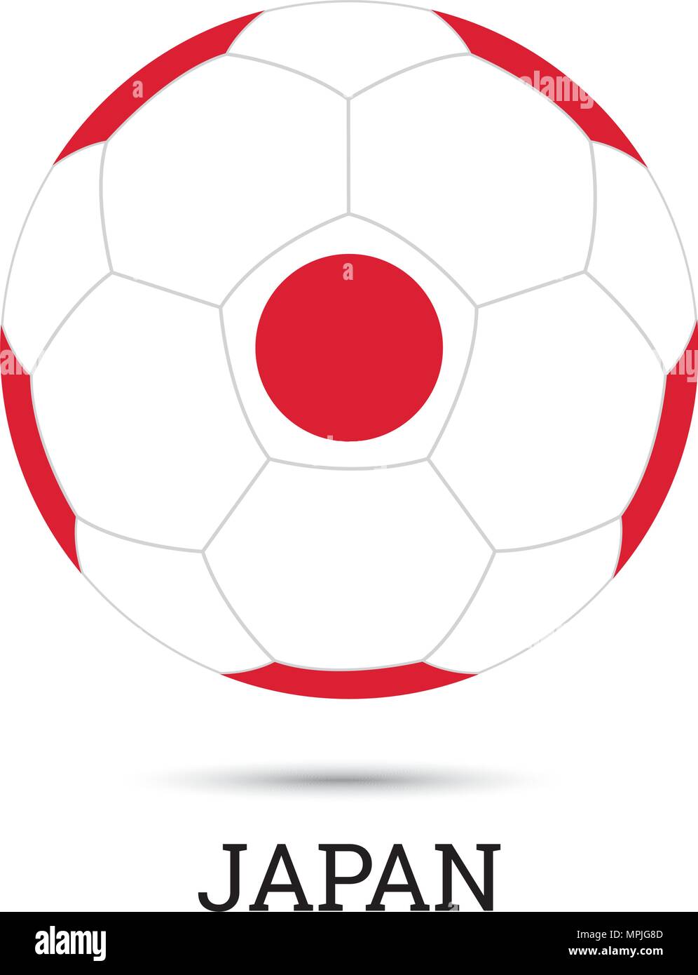 Japanese soccer Stock Vector Images - Alamy