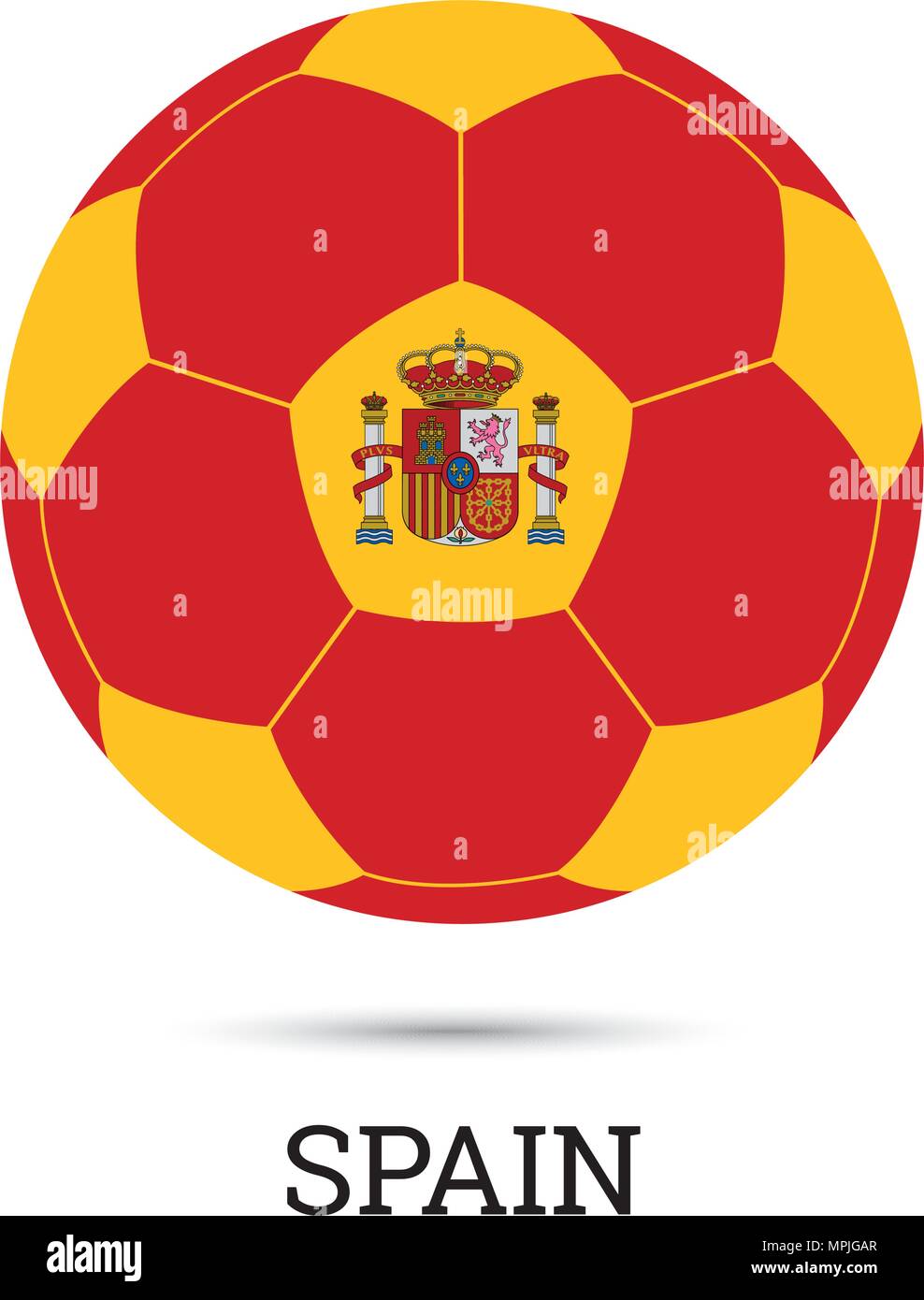 Spanish national team world cup Stock Vector Images - Alamy