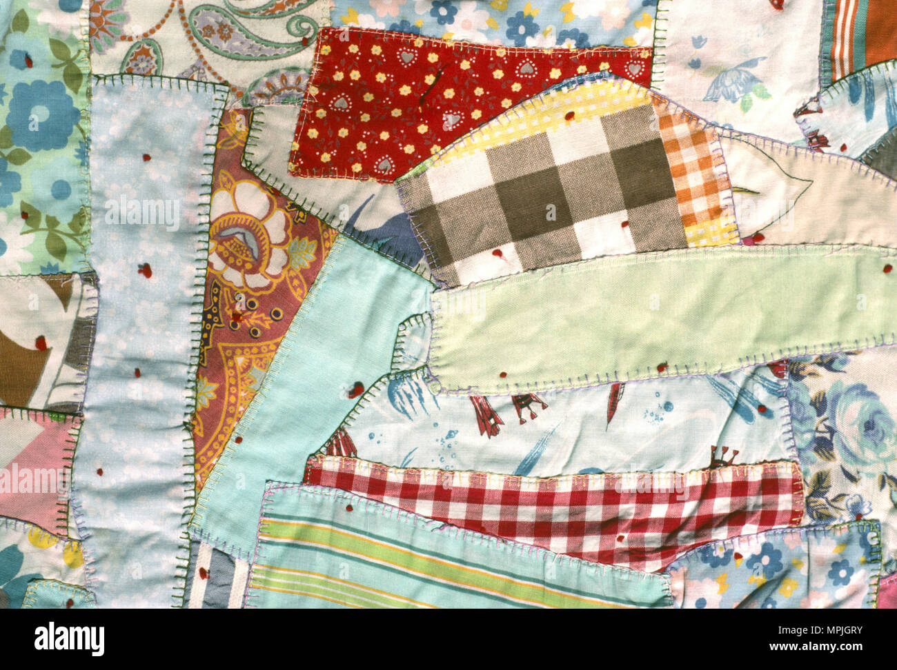 Homemade quilt hi-res stock photography and images - Alamy