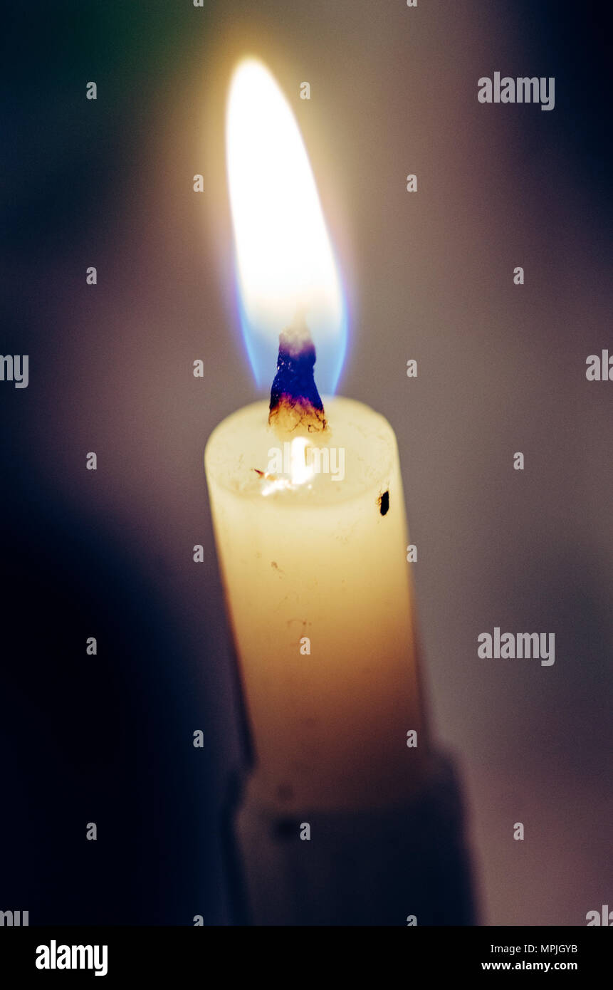 Old candle hi-res stock photography and images - Alamy