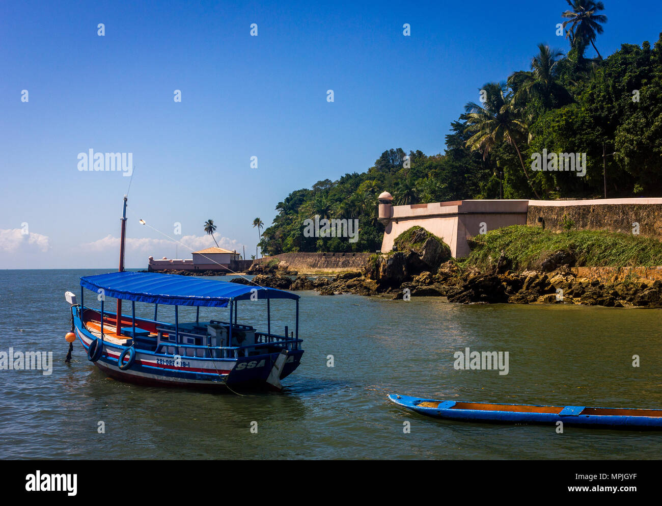 Morro de Sao Paulo, Brazil,port Stock Photo - Alamy