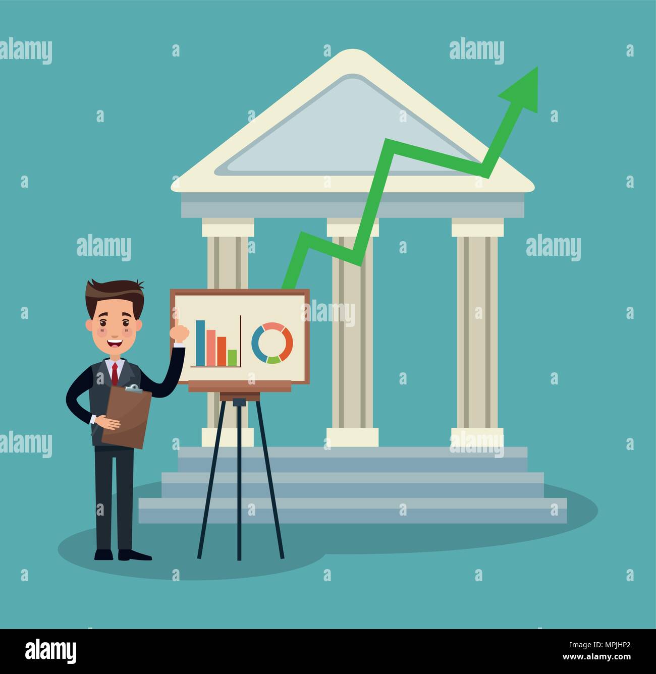 Businessman and money cartoons Stock Vector Image & Art - Alamy