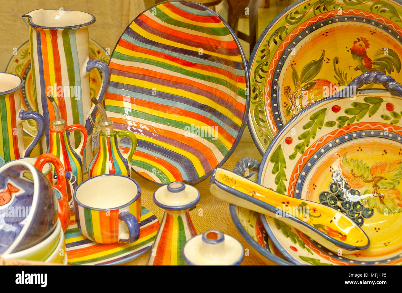 Ceramic souvenirs spain hi-res stock photography and images - Alamy