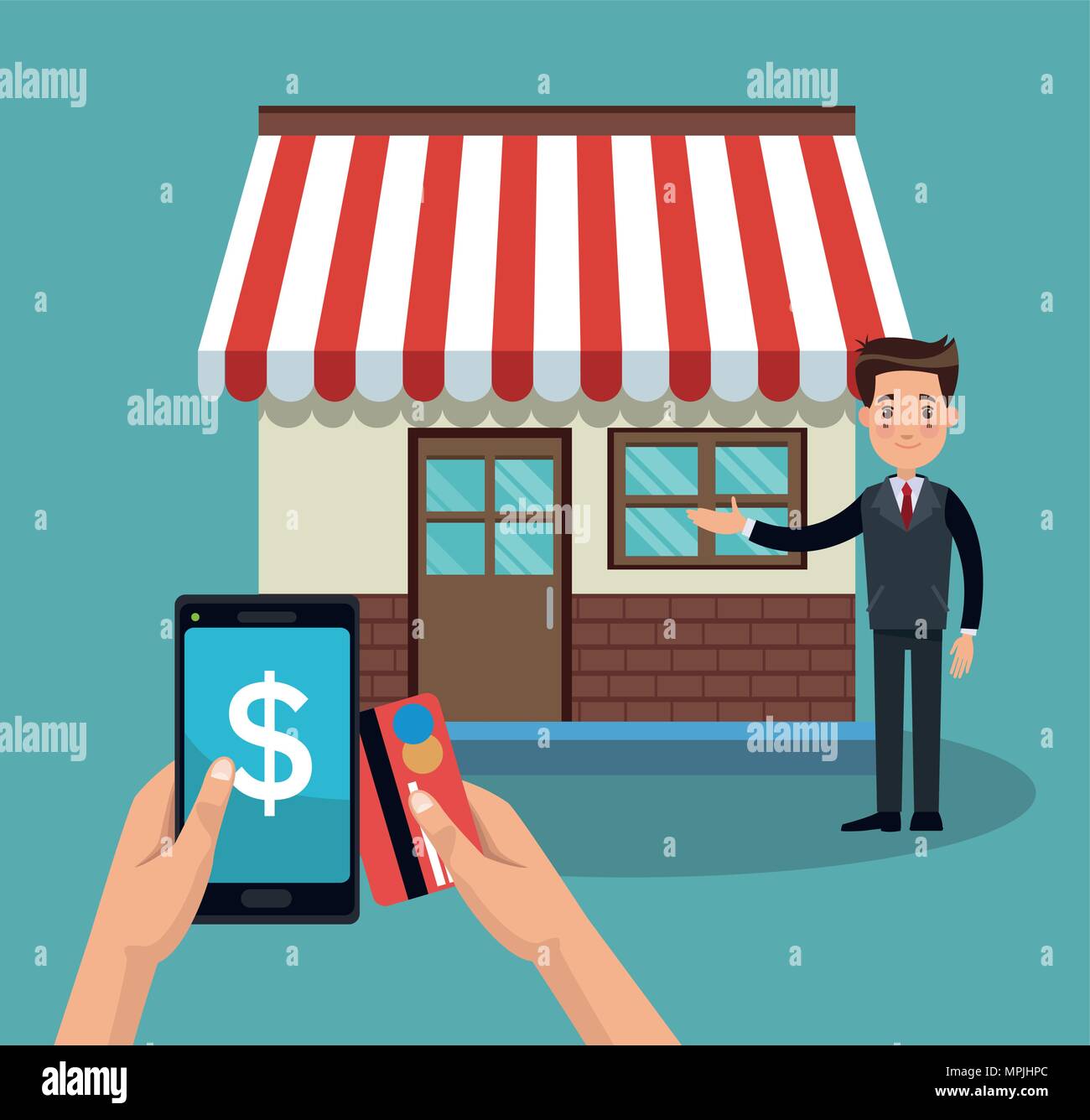 Comics store Stock Vector Images - Alamy