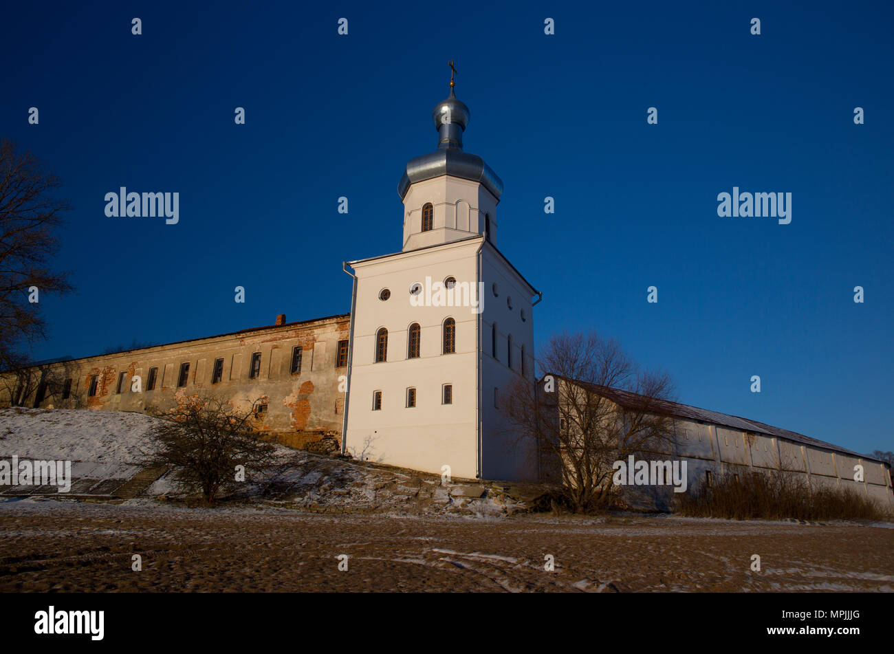 Michael's tower (Archangel Michael temple) in Yuriev monastery Stock ...