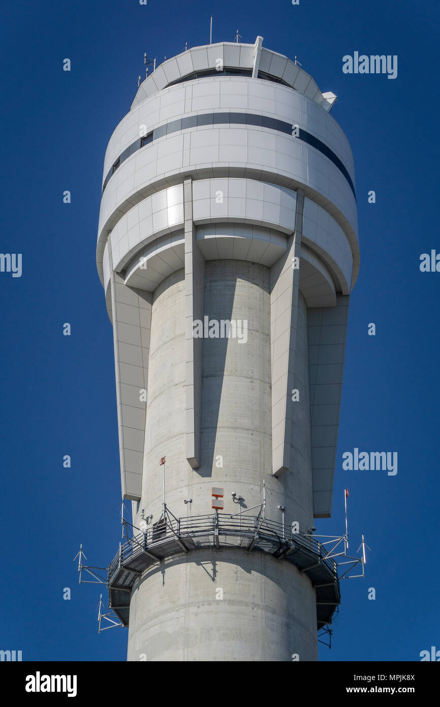 Calgary international airport control tower hi-res stock photography ...