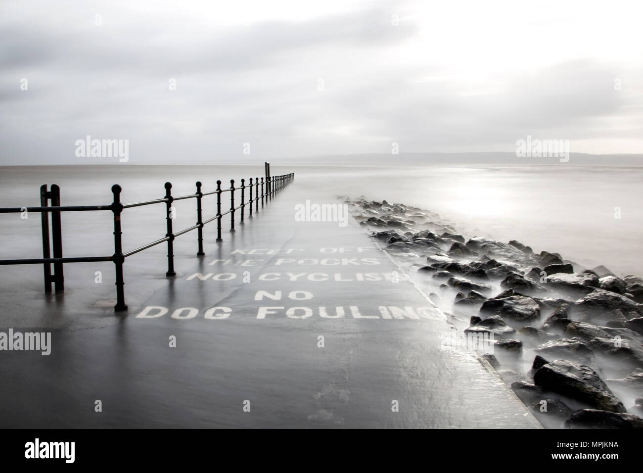 Atmospheric pathway into the mist hi-res stock photography and images ...
