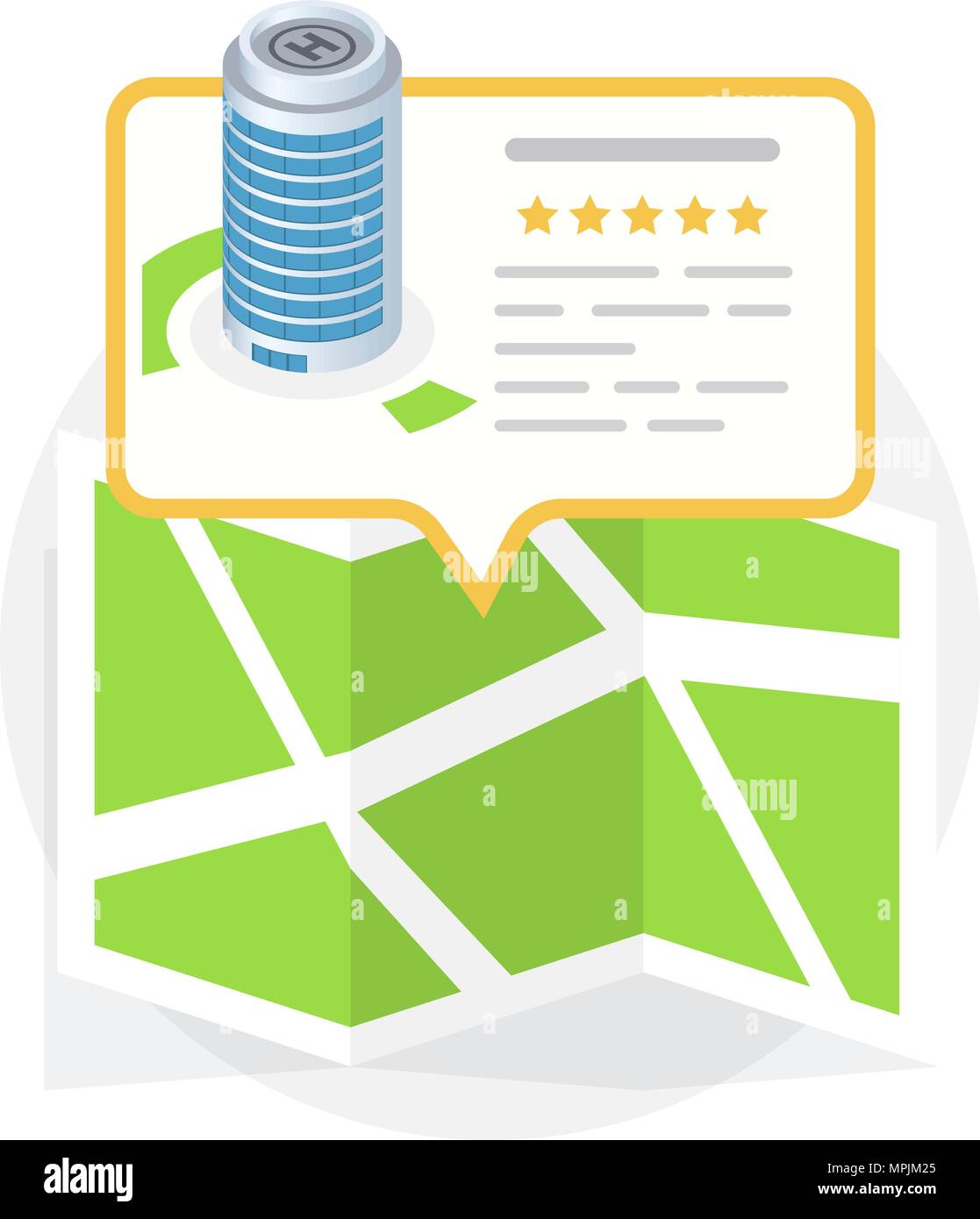 Locating sign Stock Vector Images - Alamy