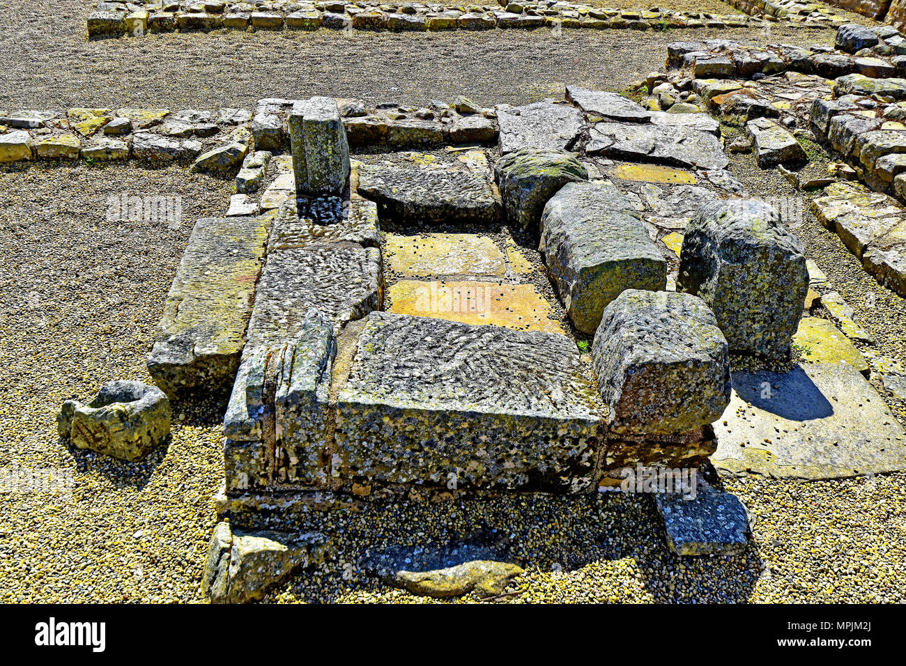 Vindolanda Roman Fort and Museum Northumberland Dolichenum temple to ...