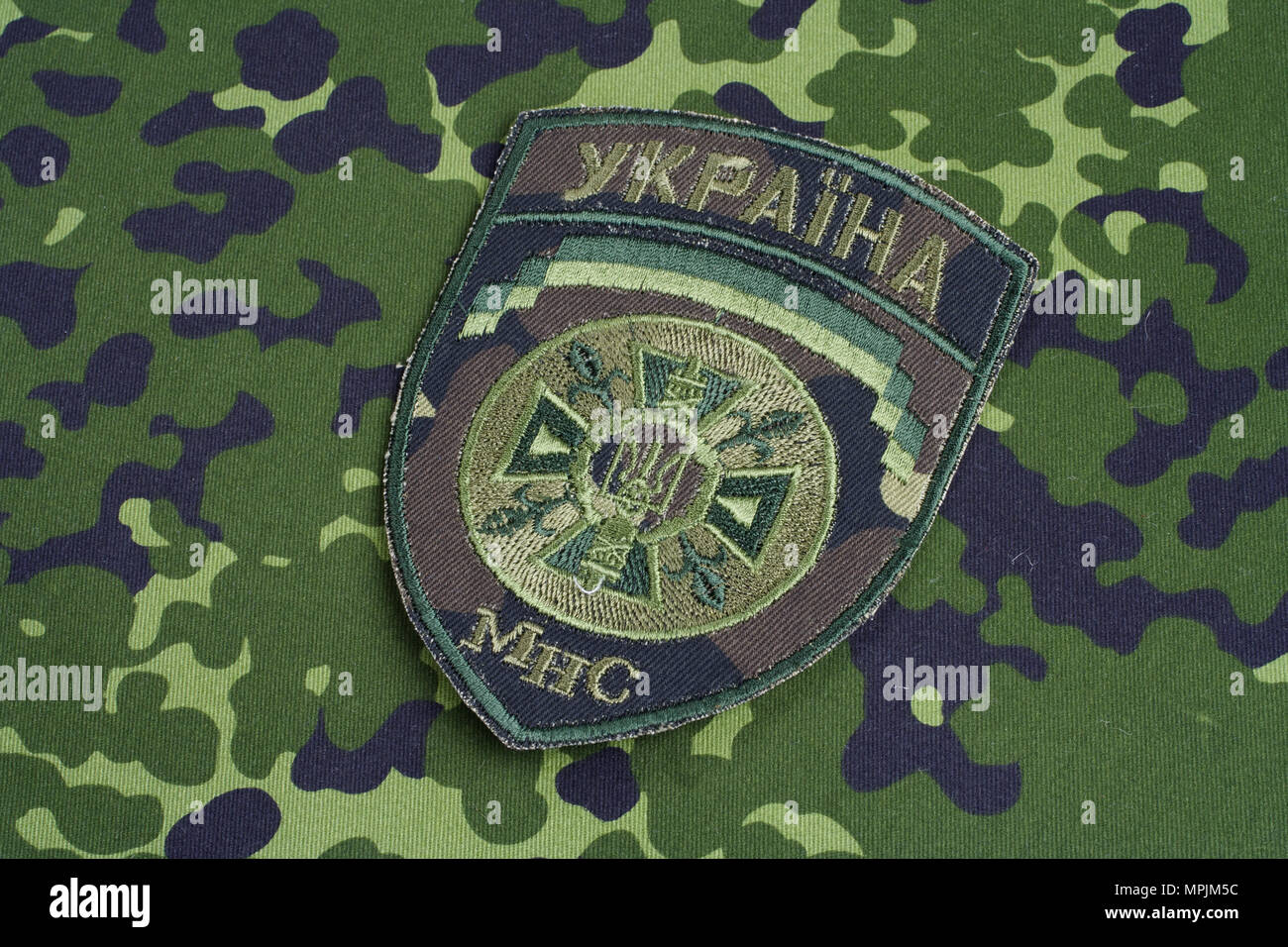 Ukrainian state emergency service flag hi-res stock photography and ...