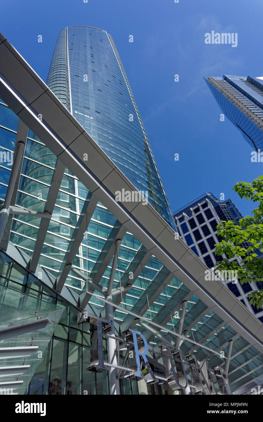 The former Trump International Hotel and Tower on Burrard Street in ...