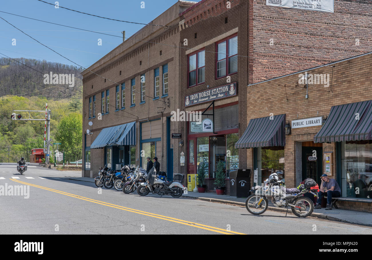 Downtown hot springs hi-res stock photography and images - Alamy