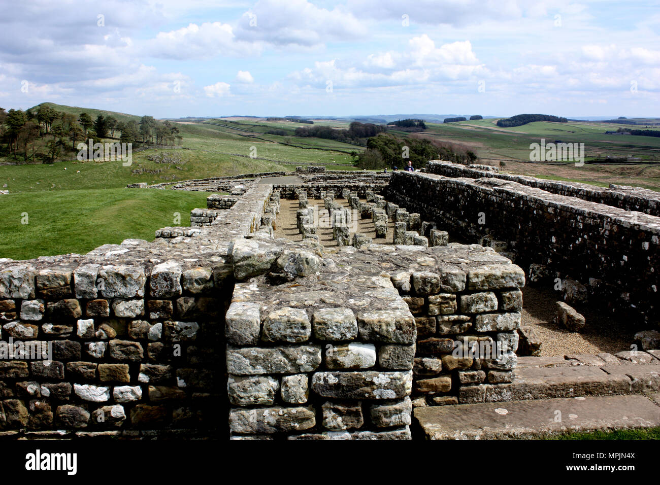 Roman fort baths hi-res stock photography and images - Alamy