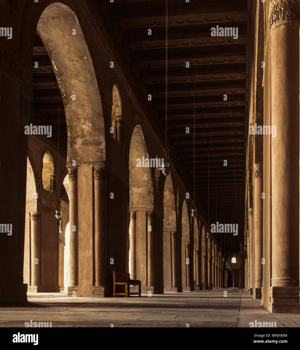 Row of columns Stock Photo - Alamy