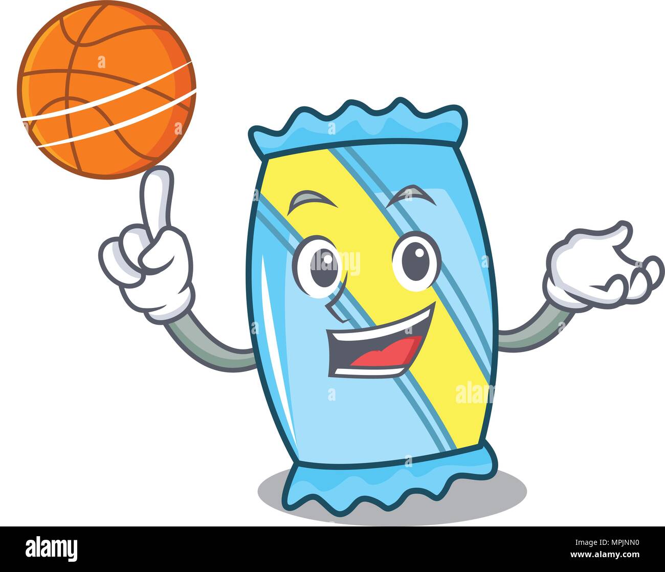With basketball candy character cartoon style Stock Vector Image & Art ...