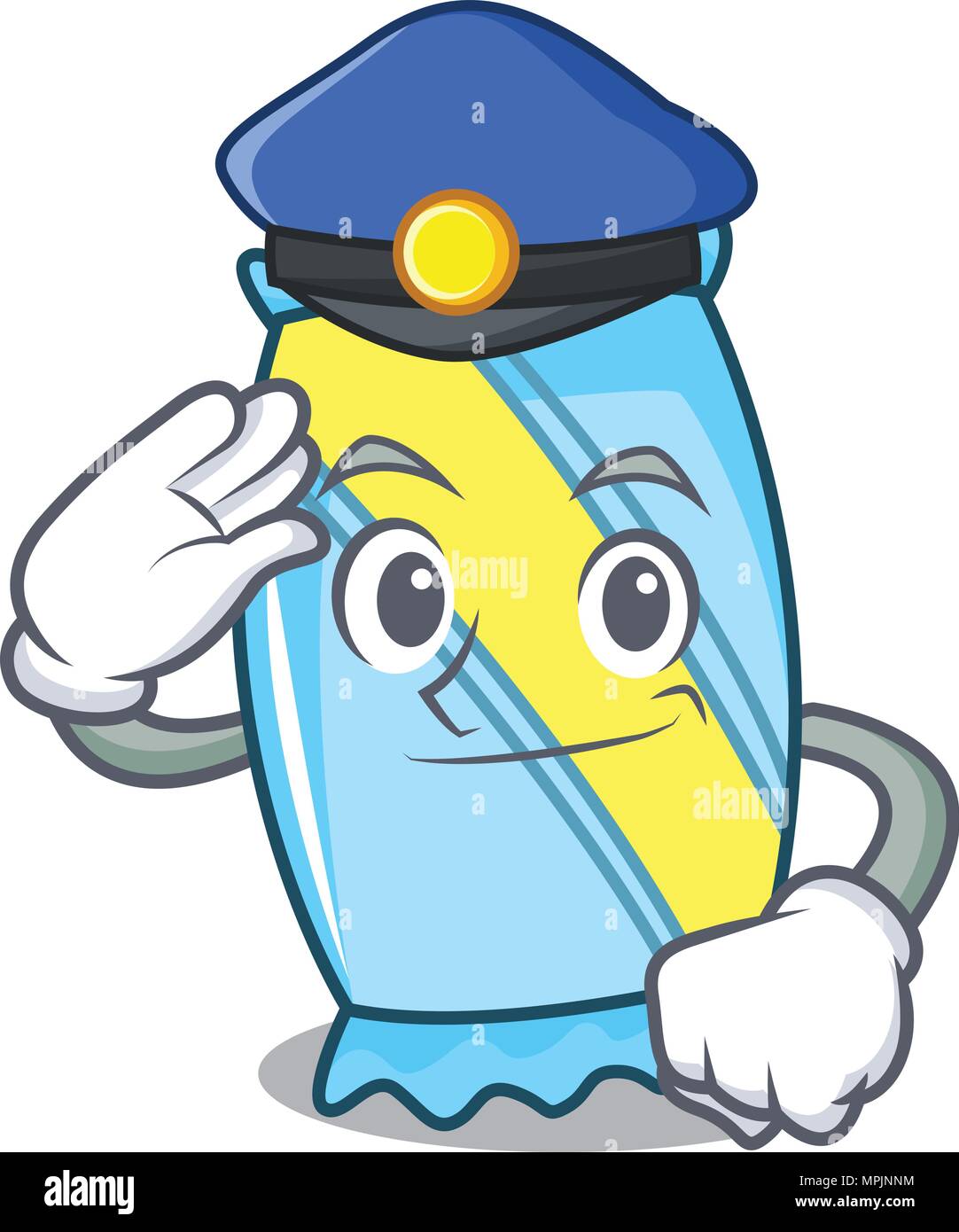 Police candy character cartoon style Stock Vector Image & Art - Alamy
