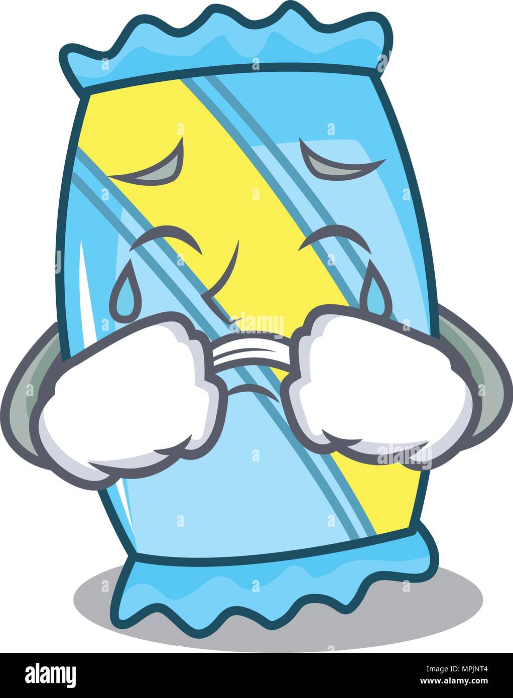 Crying dessert mascot hi-res stock photography and images - Alamy