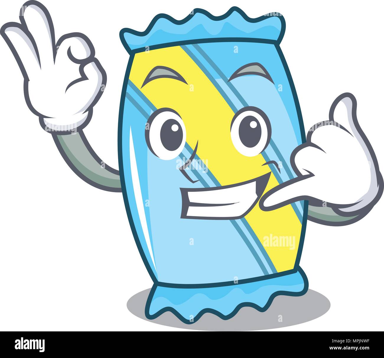 Call me candy mascot cartoon style Stock Vector Image & Art - Alamy