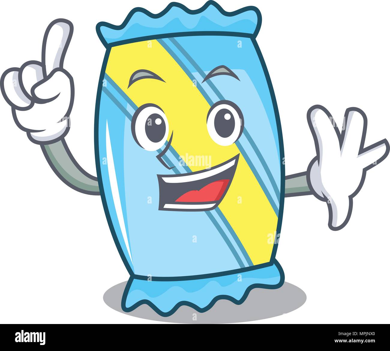 Finger candy mascot cartoon style Stock Vector Image & Art - Alamy