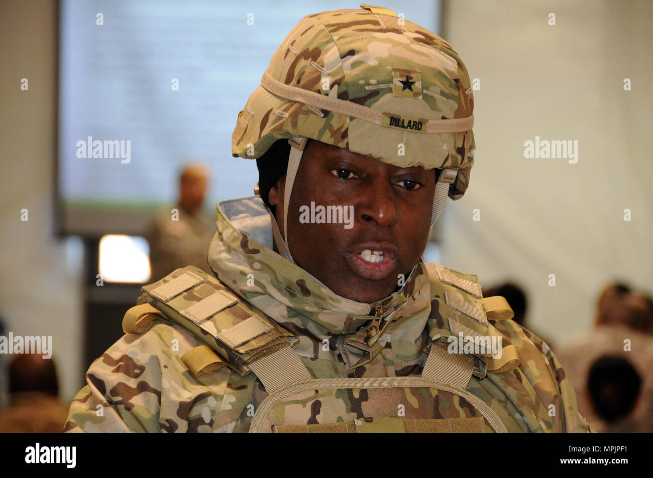Brig. Gen. Michael Dillard, commanding general of the U.S. Army Reserve ...