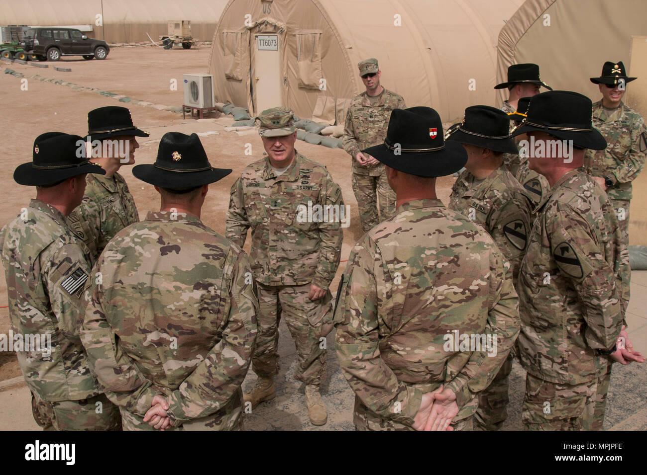 Maj. Gen. Blake Ortner, commanding general of the 29th Infantry ...