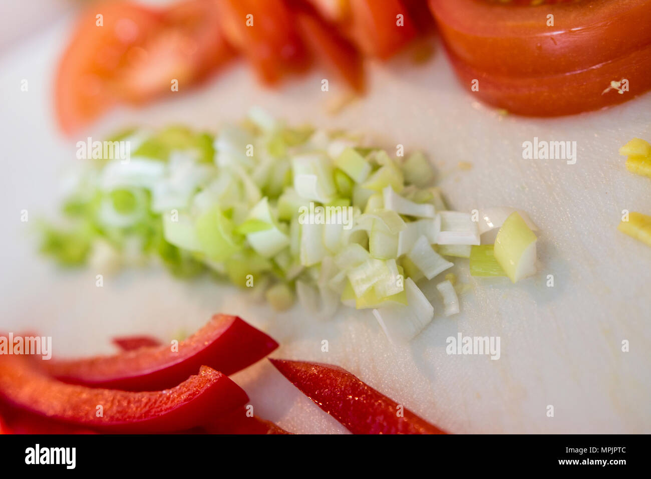 Making food in a kitchen Stock Photo - Alamy