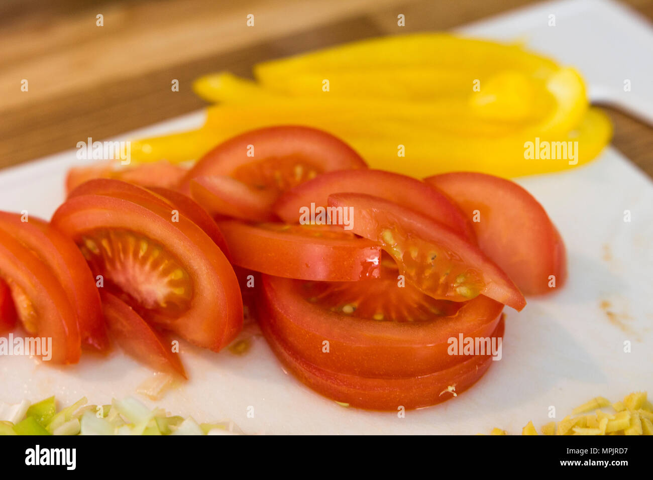 Making food in a kitchen Stock Photo - Alamy