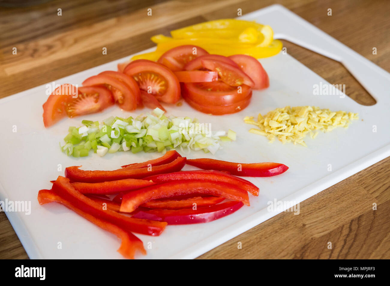 Making food in a kitchen Stock Photo - Alamy