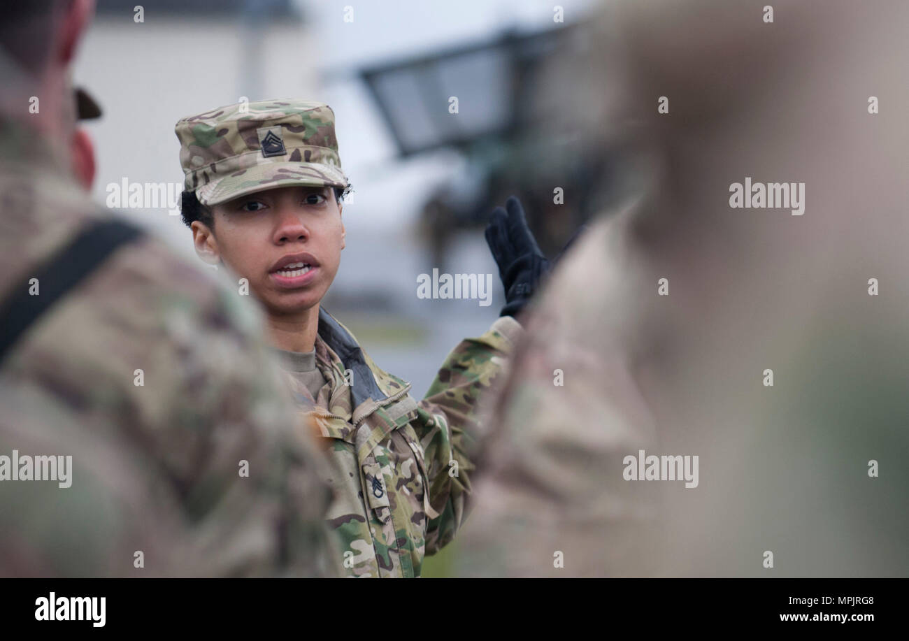 GRAFENWOEHR, Germany - U.S. Army Sgt. First Class Candice Roper, a ...