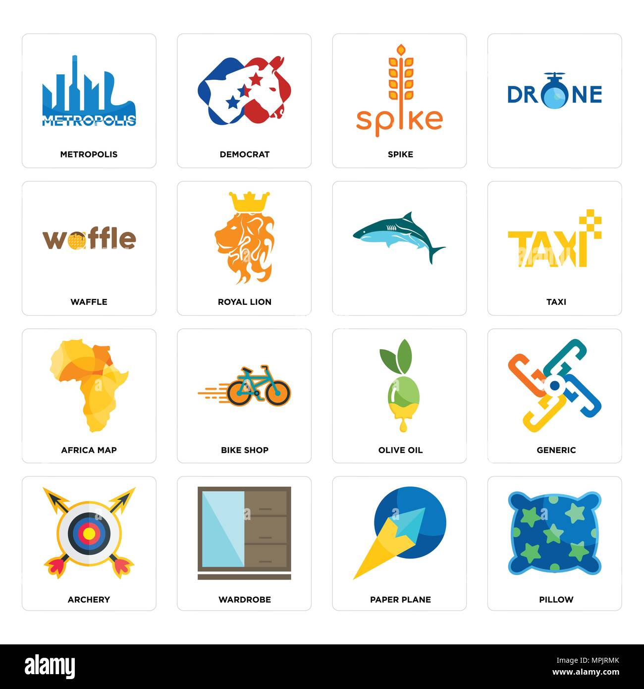 Editable vector illustration generic map hi-res stock photography and ...