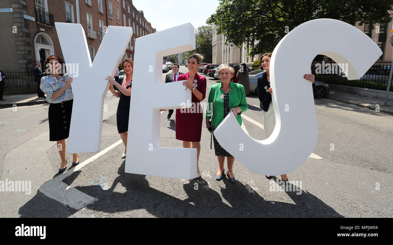 (left to right) Fine Gael politicians Hildegarde Naughton, Catherine ...