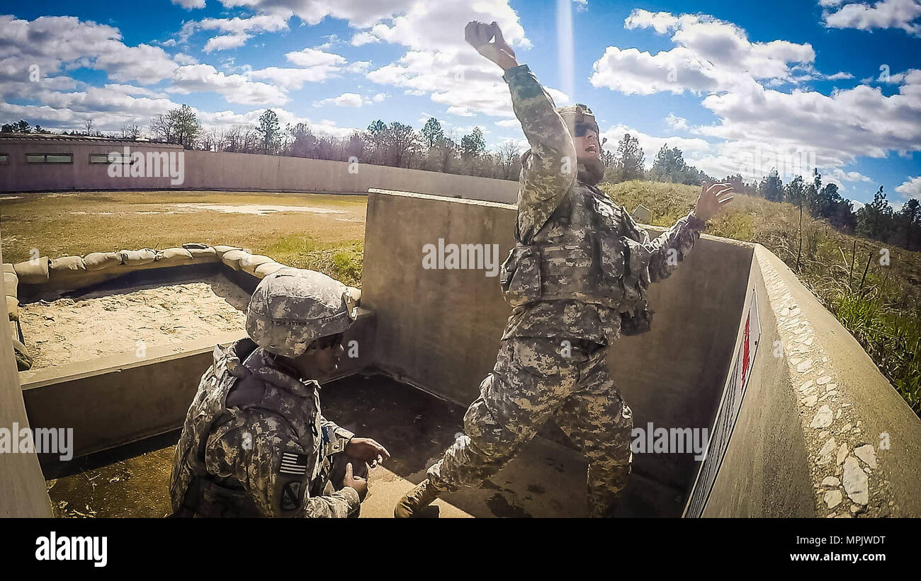 A Soldier with 122nd Aviation Support Battalion, 82nd Combat Aviation ...
