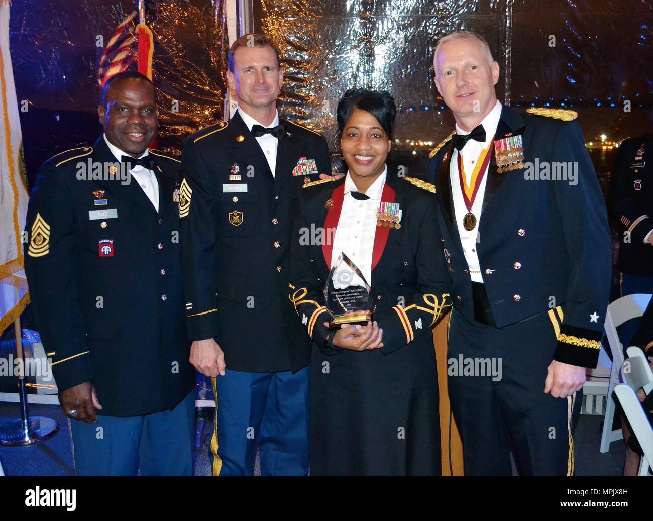 Command Sgt. Maj. Grady Blue, 311th ESC command sergeant major, Command ...