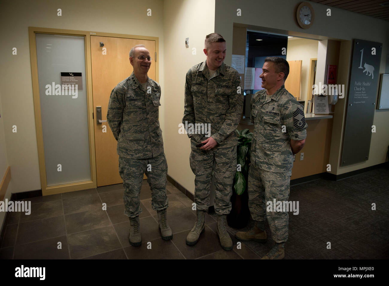 Air Force Lt. Gen. Mark Ediger, surgeon general of the Air Force and ...