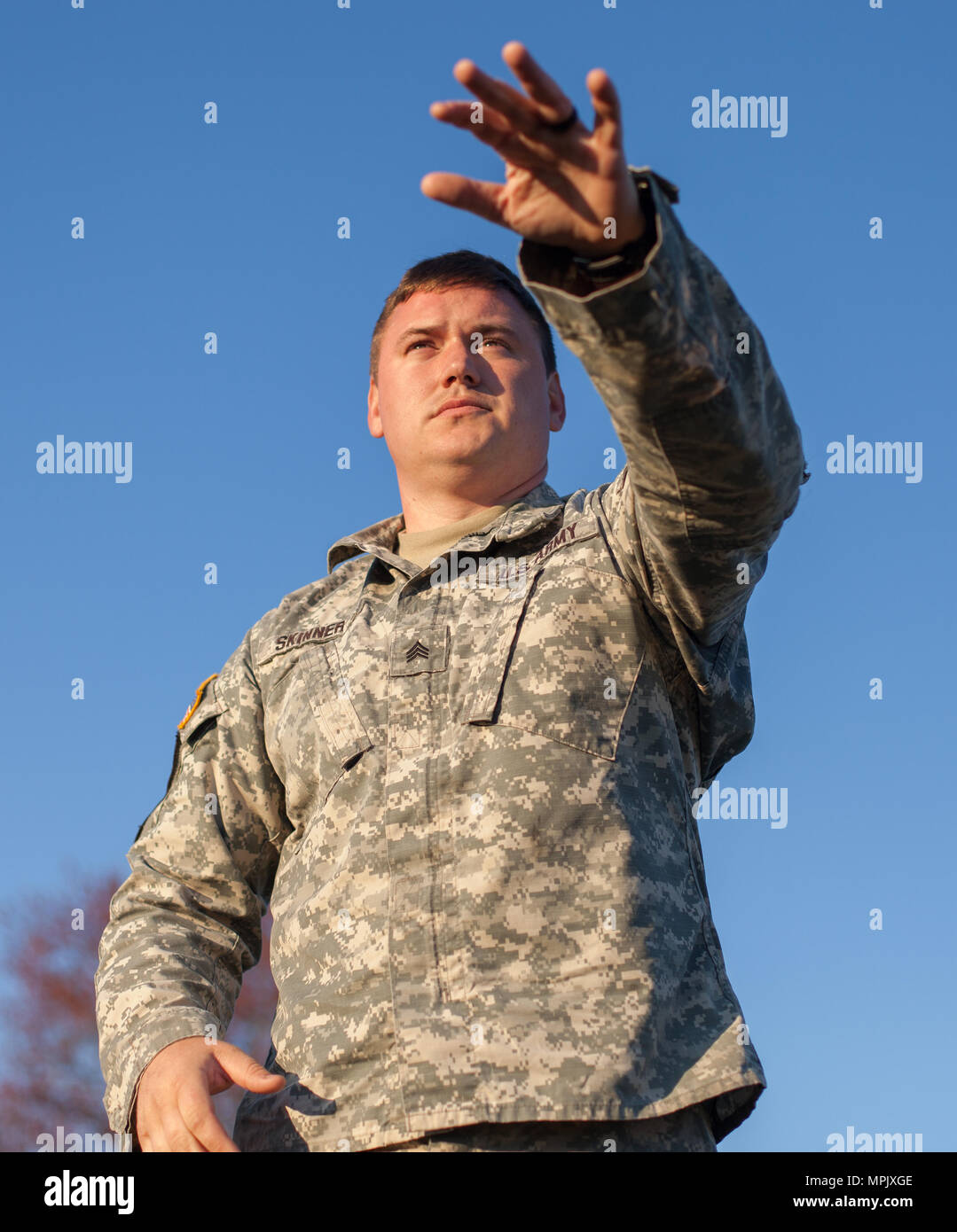 U.S. Army Sgt. Gary Skinner of the 310th Psychological Operations ...