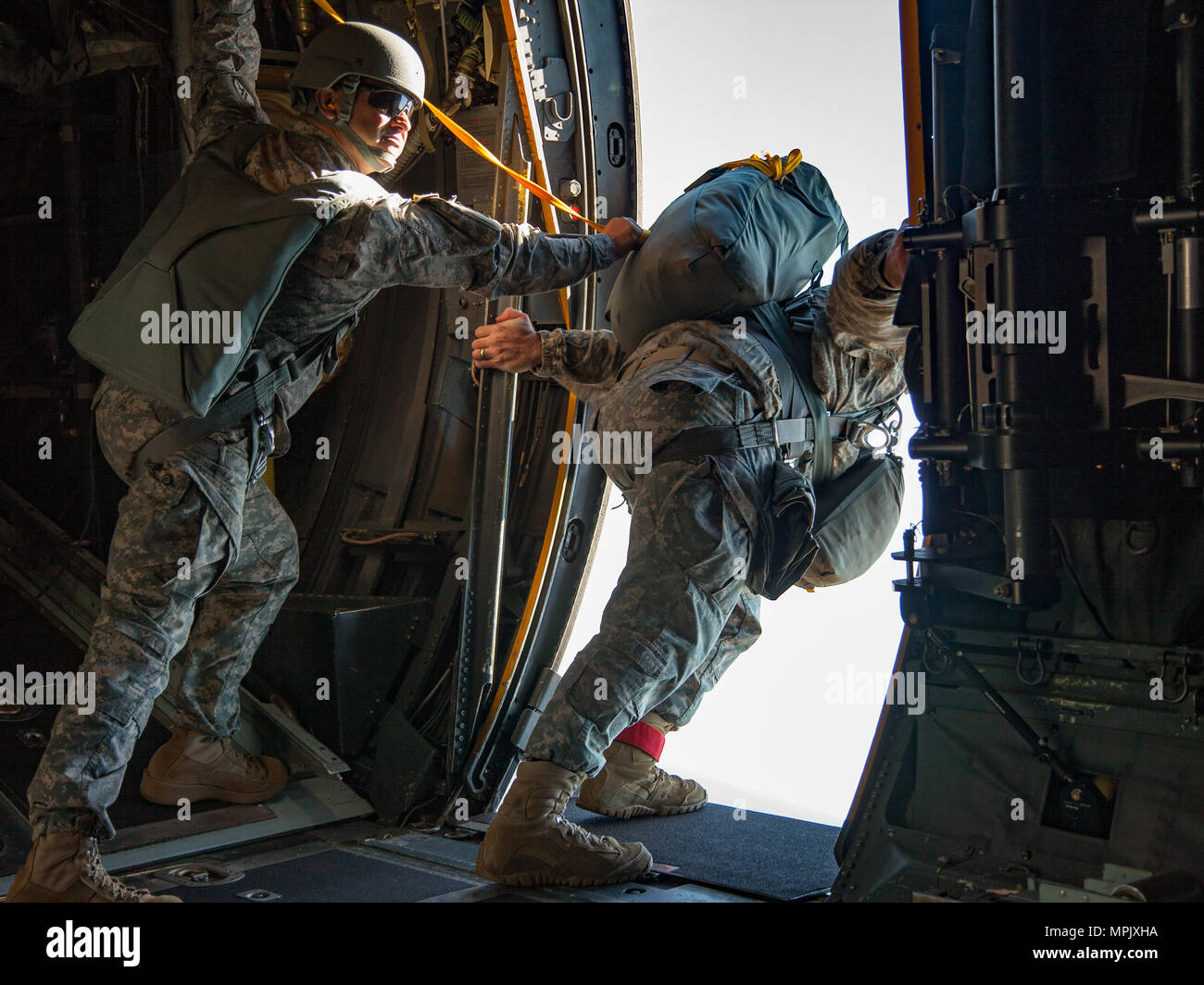 U.S. Army Sgt. 1st Class Paul Schweikert of the 310th Psychological ...