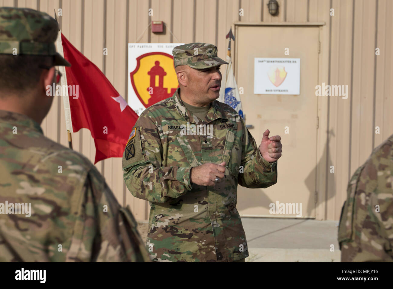 Brig. Gen. Alberto Rosende, commanding general of the 1st Mission ...
