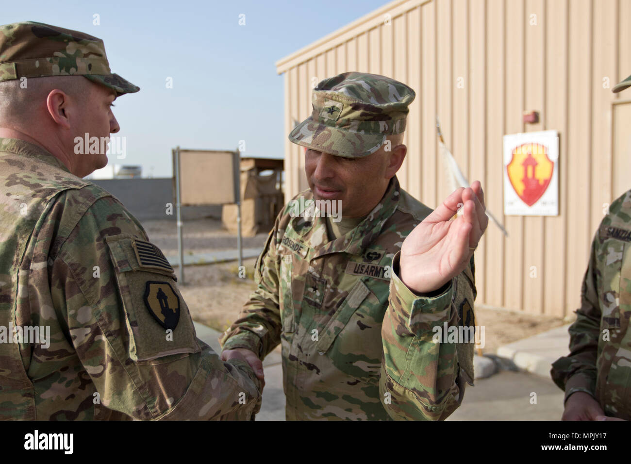 Brig. Gen. Alberto Rosende, commanding general of the 1st Mission ...