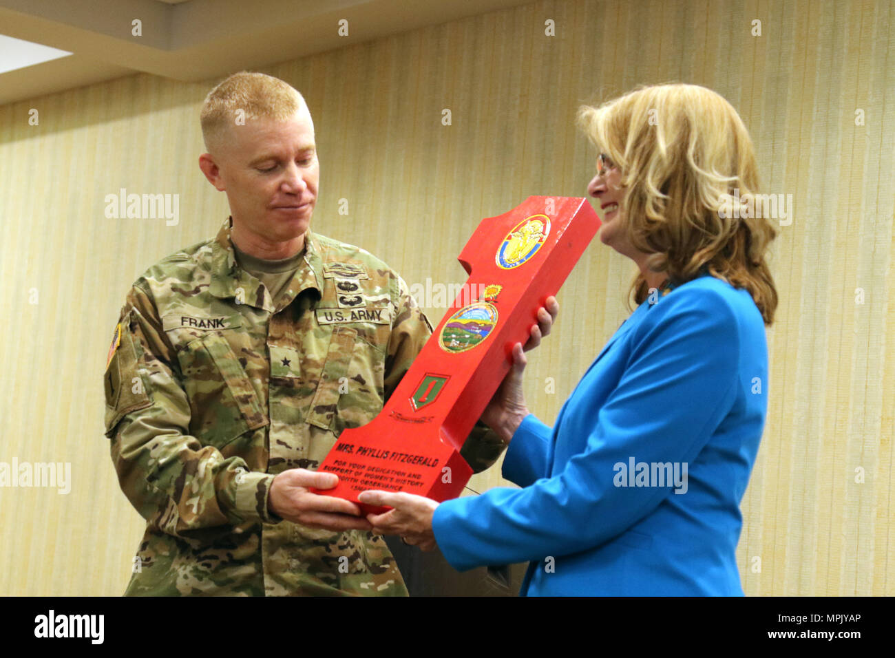 Brig. Gen. Patrick D. Frank, 1st Infantry Division and Fort Riley ...
