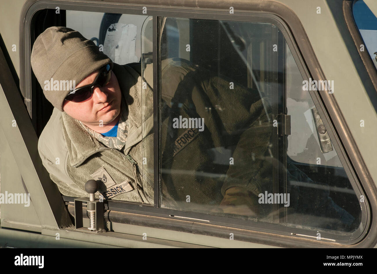 Staff Sgt. Ken Messick, 5th Logistics Readiness Squadron small air ...