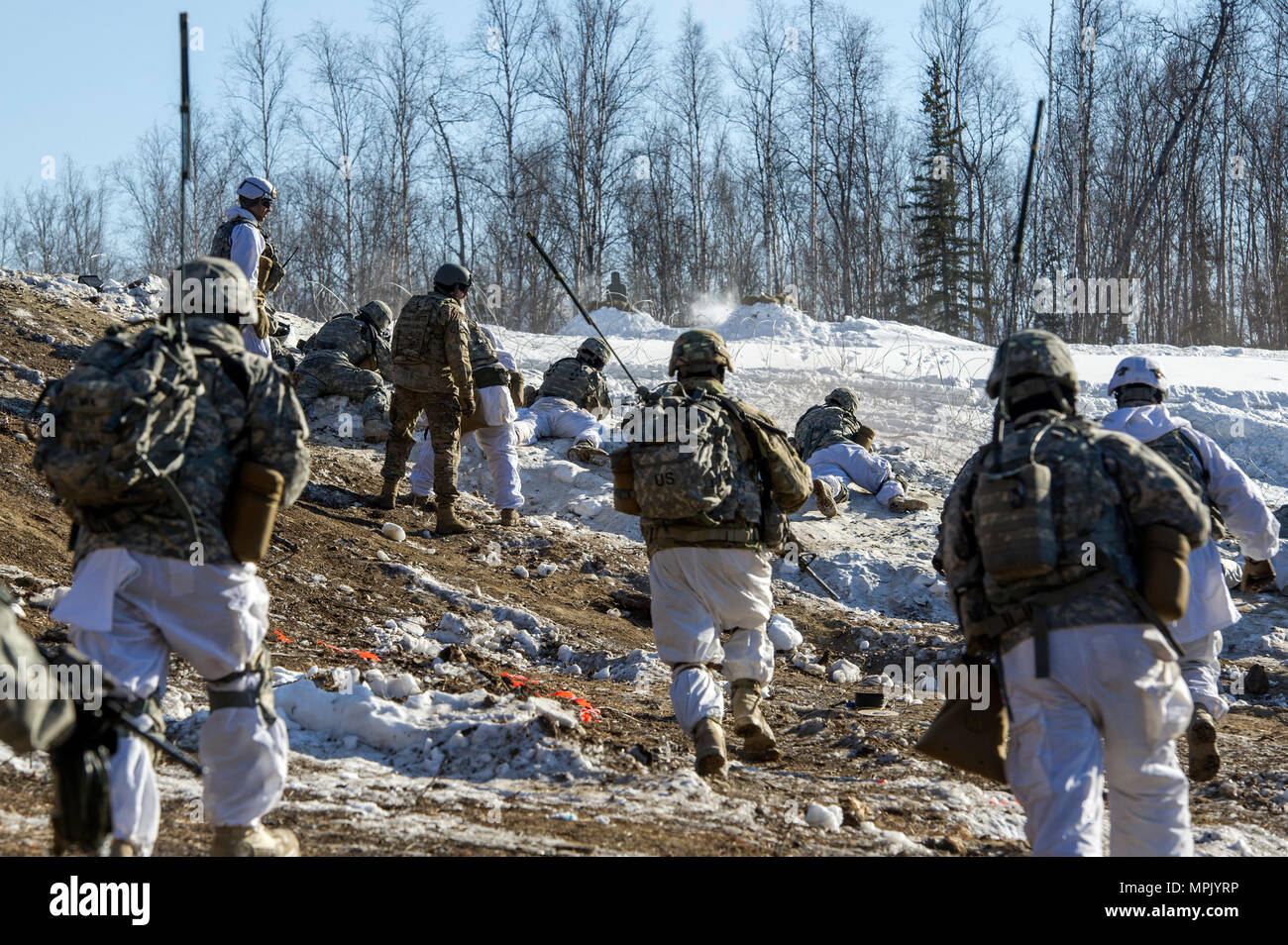 Paratroopers assigned to Apache Company, 1st Battalion, 501st Parachute ...