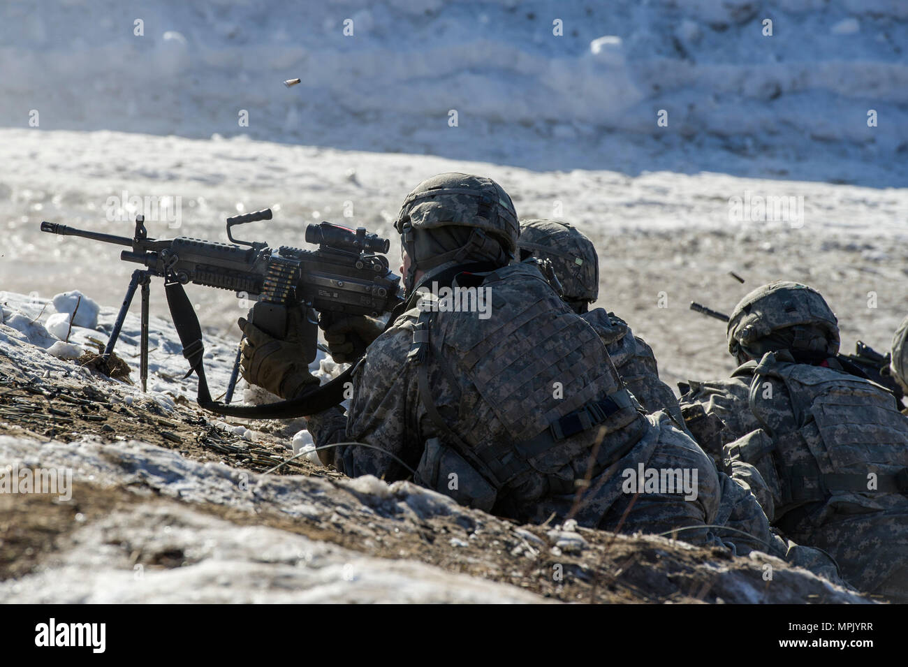 Paratroopers assigned to Apache Company, 1st Battalion, 501st Parachute ...