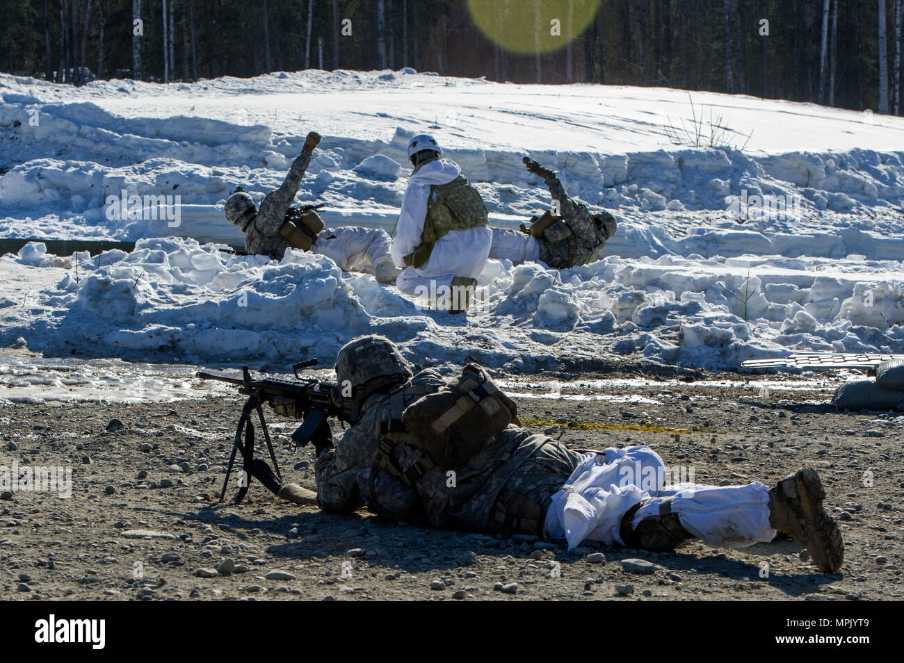 Paratroopers assigned to Apache Company, 1st Battalion, 501st Parachute ...