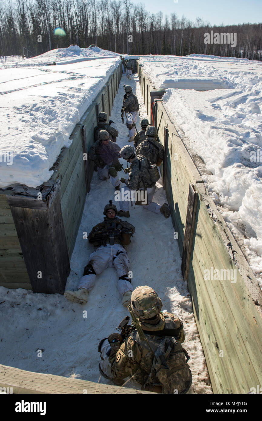 Paratroopers assigned to Apache Company, 1st Battalion, 501st Parachute ...