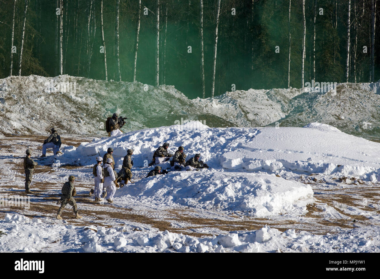 Paratroopers assigned to Apache Company, 1st Battalion, 501st Parachute ...